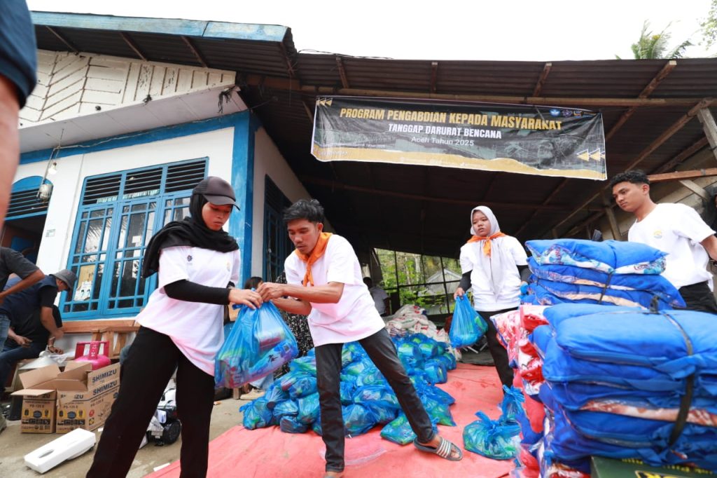 Wujud Tridharma Perguruan Tinggi, UTU Kirim Bantuan untuk Warga ...