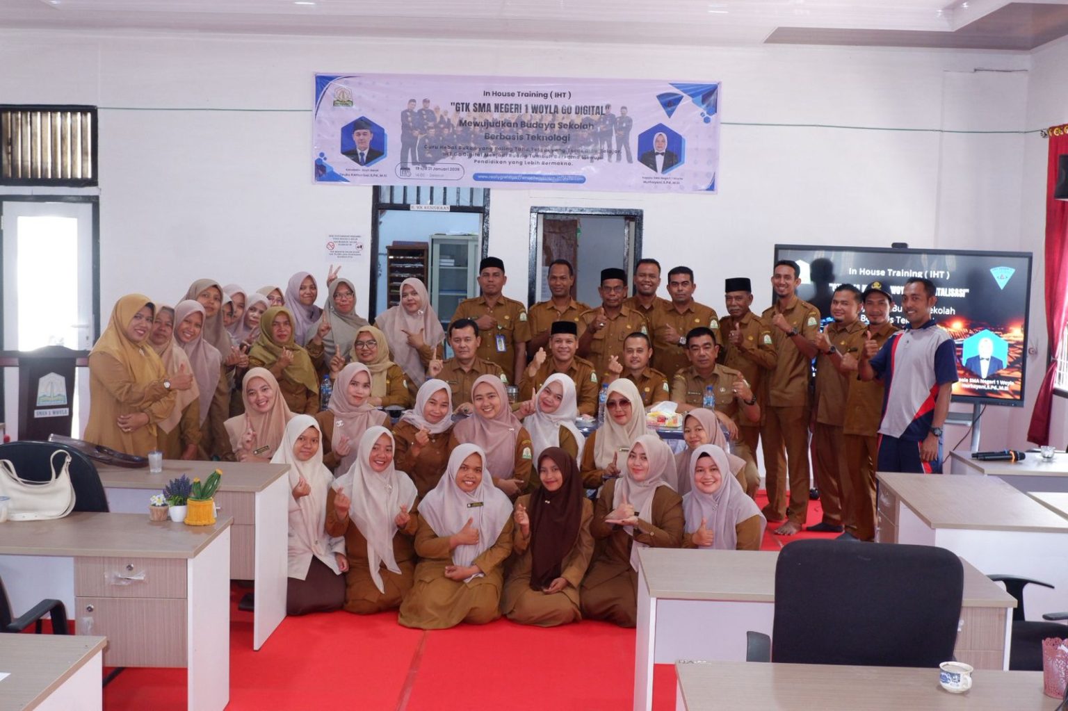 SMA Negeri 1 Woyla Gelar In House Training, Percepat Transformasi ...